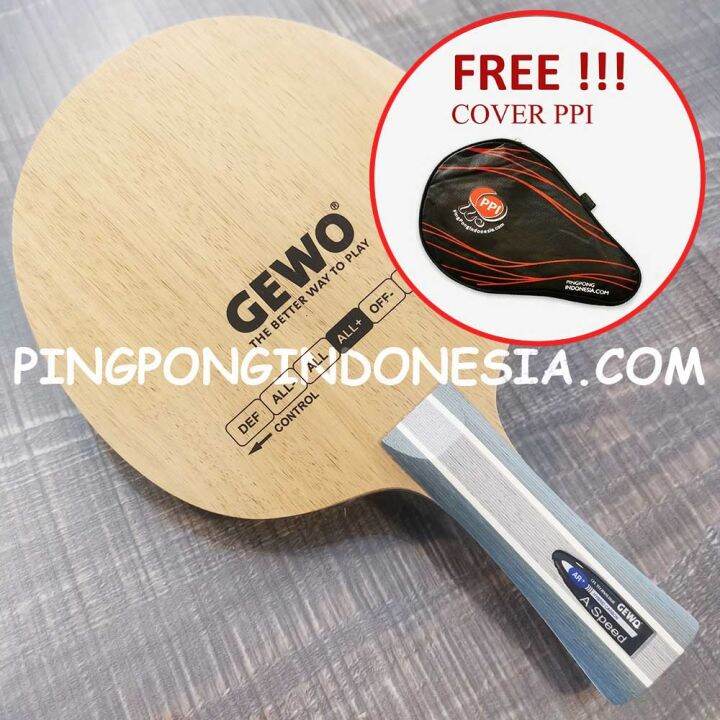 Gewo Hybrid Carbon A/Speed - Kayu Pingpong Blade Tenis Meja Bet Bat Allround+ | Lazada Indonesia