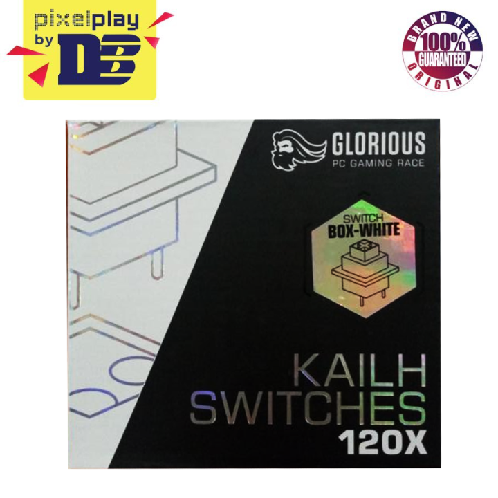 Glorious PC Gaming Race Mechanical Keycaps Kailh (White Switches) | Lazada PH