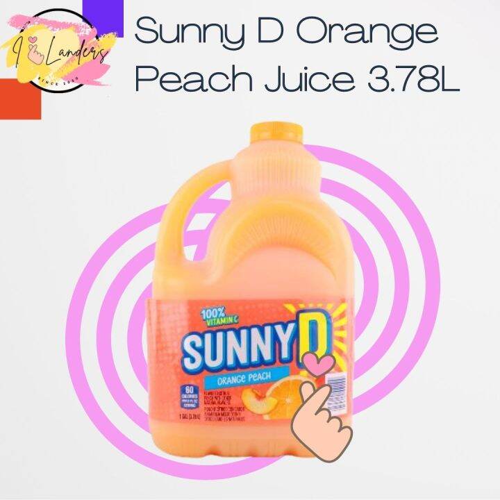 Sunny D Orange Peach Juice 3.78L | Lazada PH