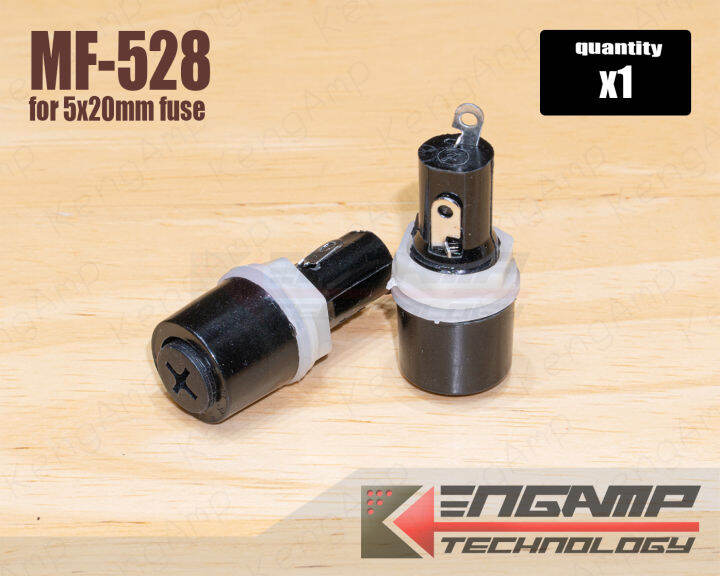 (1ตัว) [FUSE] MF-528 Fuse Holder กระบอกฟิวส์สำหรับฟิวส์ 5x20mm | Lazada ...