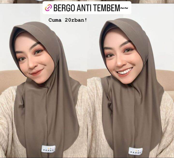 Bergo Hamidah Daily Dzevada Size M No.1 Penjualan terbaik di Hijab | Lazada Indonesia