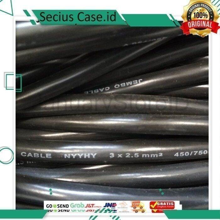 KABEL NYYHY 3X2,5MM 3X2,5 MM JEMBO ECERAN METERAN 3X2.5 | Lazada Indonesia