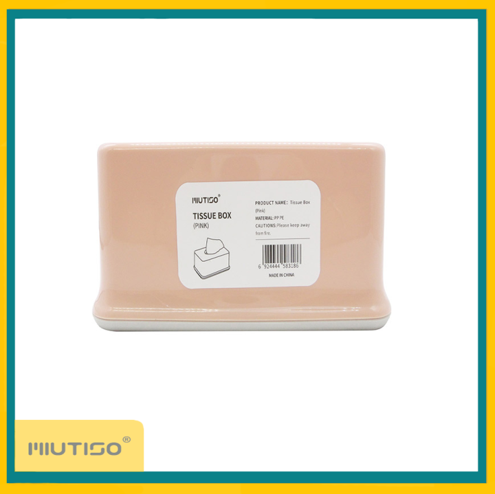Miutiso Rectangular Tissue Box Holder Facial Tissue Dispenser 8318 ...