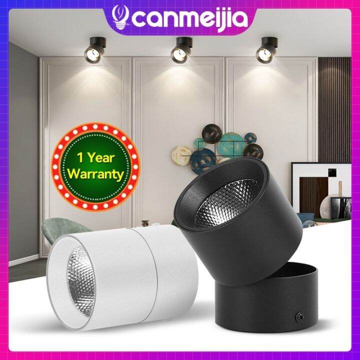 COD 【₱50 off】Foldable Downlight 220V LED Ceiling Light Round Downlights ...