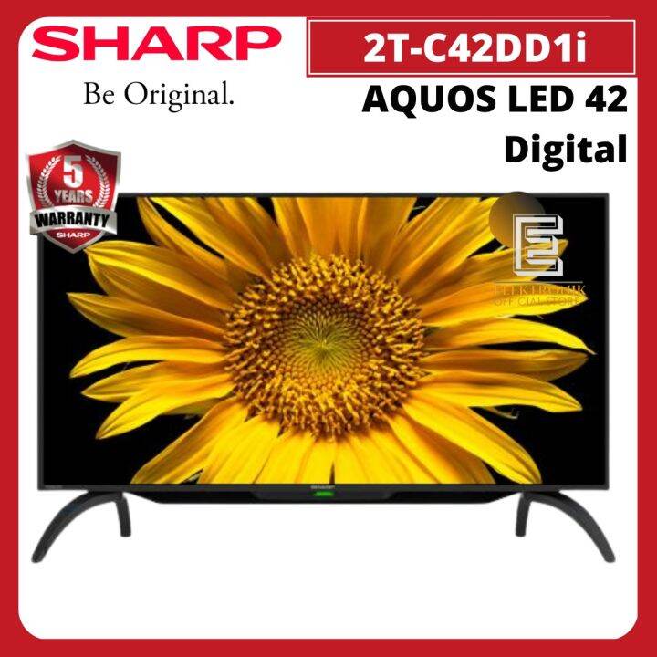 SHARP LED TV 42inc 2T-C42DD1I LED TV 2K DIGITAL | Lazada Indonesia