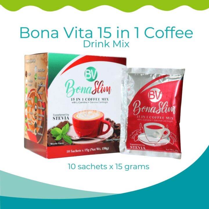 Bona Slim 15-in-1 Coffee Mix | Lazada PH