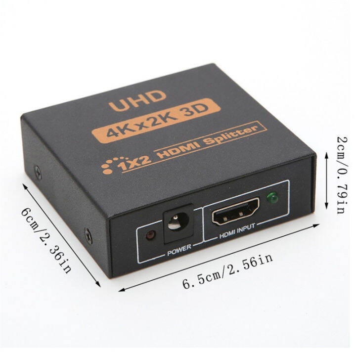 High-definition HDMI split-in-two distributor 4K computer and TV screen ...