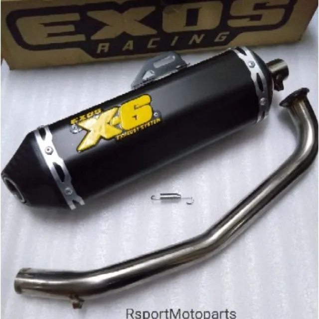 EXOS RACING X6 Silent Pipe AEROX | Lazada PH