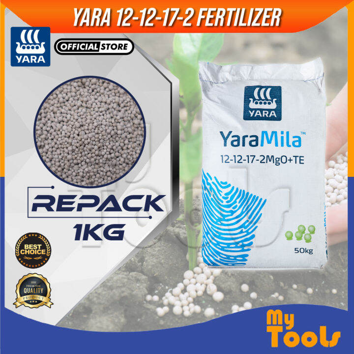 Mytools YaraMila 12-12-17 +2MgO +TE (2KG) Baja YaraMila Compound ...
