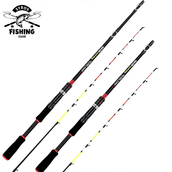 Shore cast soft tail raft fishing rod carbon long cast small raft rod ...