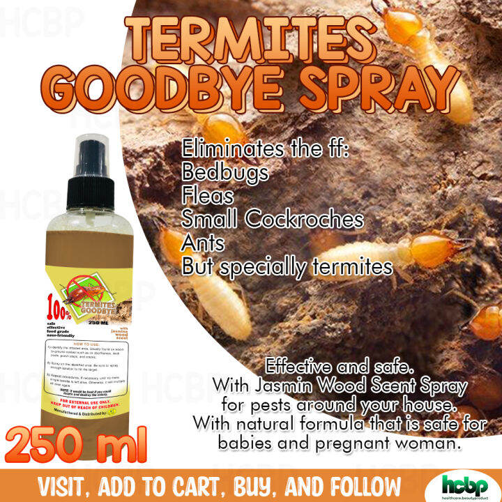 Termites Goodbye Spray 250ml Natural Termites Killer ( Pamatay Anay ...