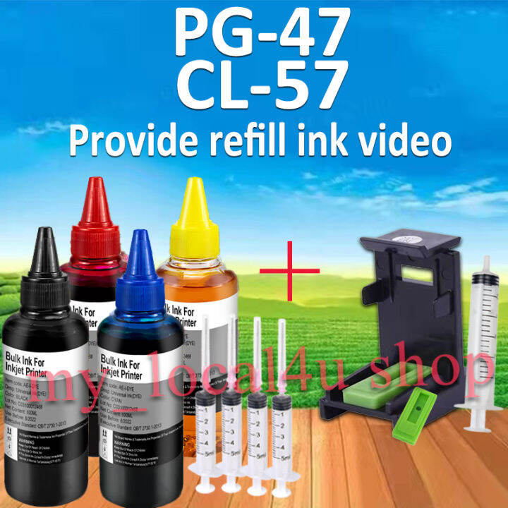 Compatible Canon 47 57 ink 47XL 57XL ink PG 47 CL 57 ink PG47XL CL57XL ...