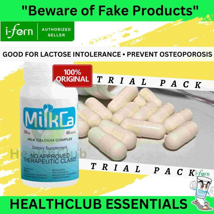 IFERN Original Milkca Calcium Complex Trial Pack 10 Pcs. | Lazada PH