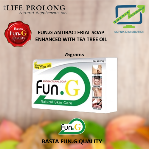 FUN.G ANTIBACTERIAL SOAP 75 GRAMS ENHANCED WITH TEA TREE OIL - FROM THE ...