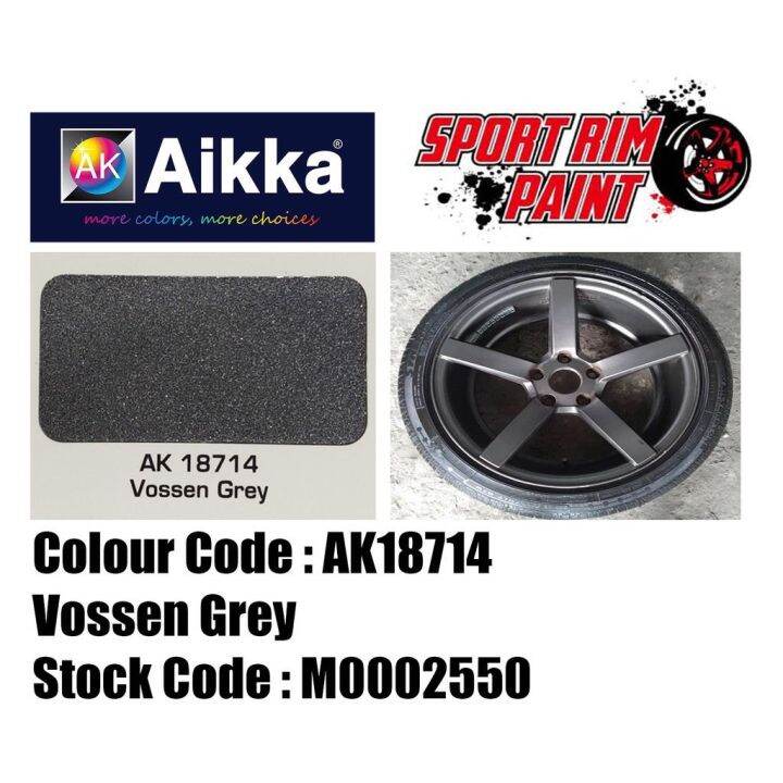 AIKKA AK18714 VOSSEN GREY 2K SPORT RIM PAINT | Lazada