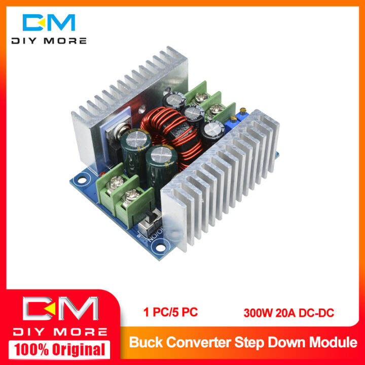 Original diymore 300W 20A DC-DC Buck Converter Step Down Module ...