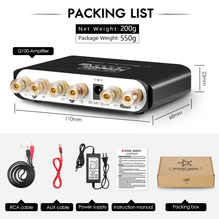 2020 Nobsound Mini HiFi 2.1Channel Subwoofer Bluetooth 5.0 DSP Digital ...