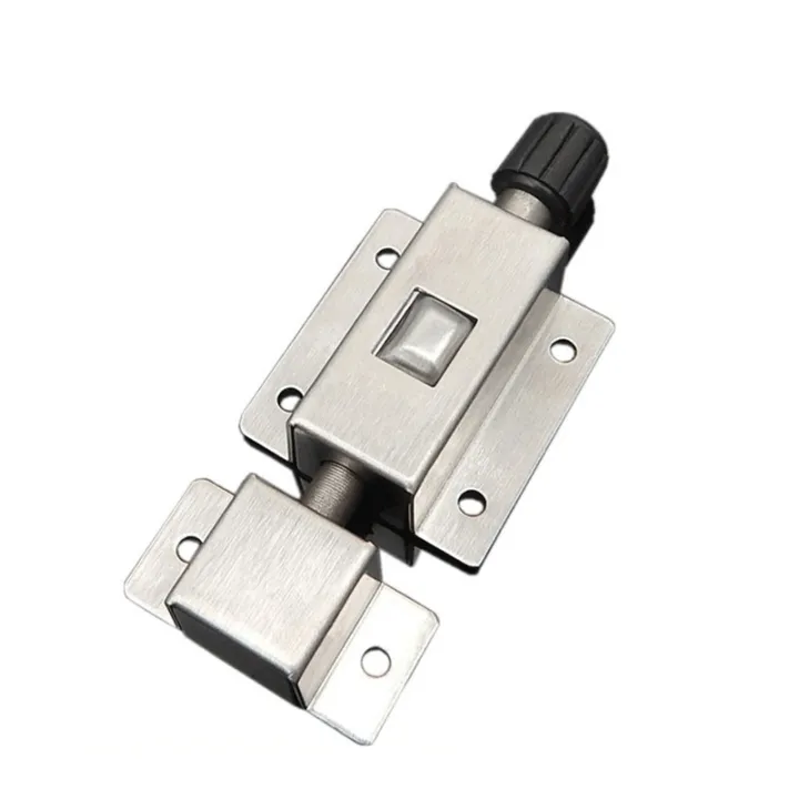 Stainless steel sliding door lock barrel bolt Spring Bounce Safety ...