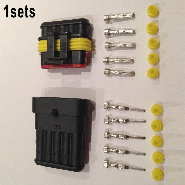 1 Set Plug Connectors 1/2/3/4/5/6 Pin Accessories Crimping Installation ...