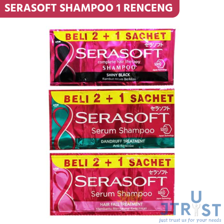 Serasoft Shampoo Kemasan Sachet (1Renceng 12 Sachet) | Lazada Indonesia