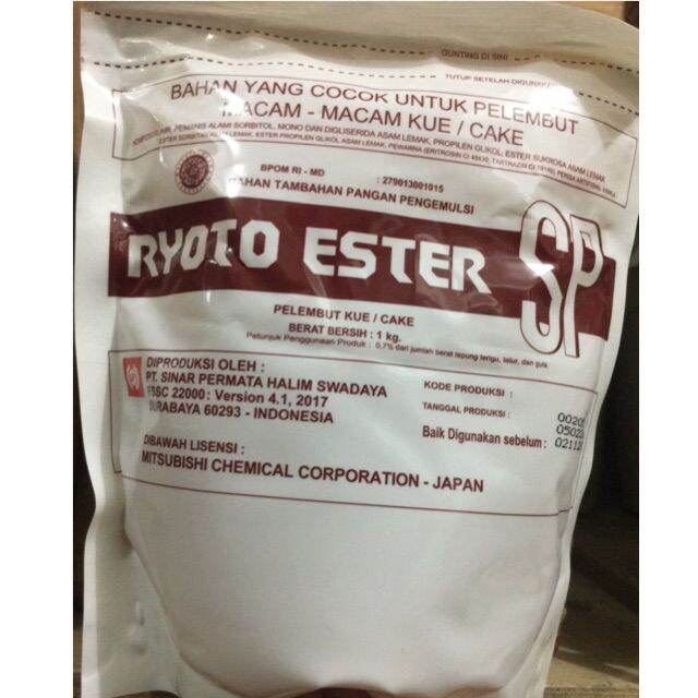 Pelembut Kue RYOTO ESTER SP 1 Kg Emulsifier Pengembang Kue | Lazada ...