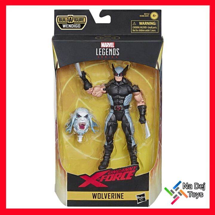 Hasbro Marvel Legends Wolverine Black Suit 6 Figure มาร์เวล เลเจนด์ ...