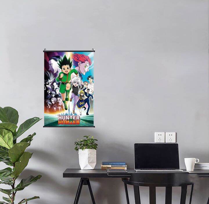 Hunter X Hunter - Manga/Anime TV Show Poster (Key Art - Running) Anime ...