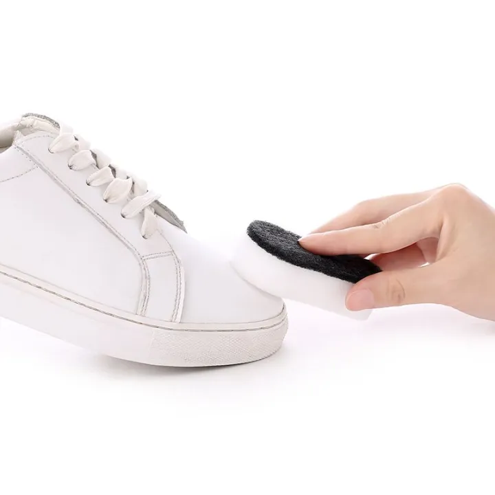 Nano sponge magic wipe double-sided magic sponge wipe shoes white shoes ...