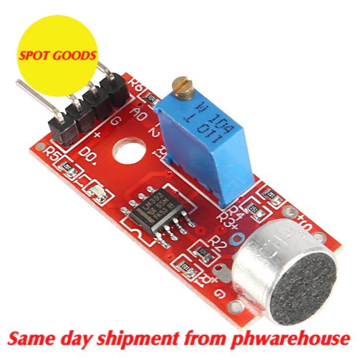 KY-037 High Sensitivity Sound Microphone Sensor Detection Module For Arduino AVR PIC | Lazada PH