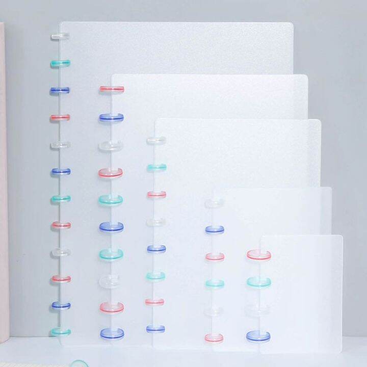 FDHDR A5 B5 A4 B6 Stationery Rings Discs Binder Buckle Transparent ...