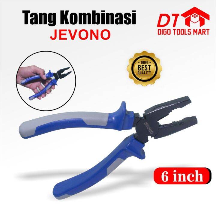 Tang Kombinasi PREMIUM JEVONO 6 inci | Lazada Indonesia