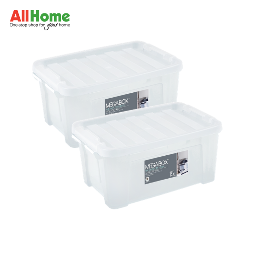 MEGABOX B1T1 Storage Box - Transparent Clear | Lazada PH