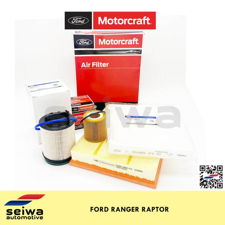 [2020 - 2022 2.0L] Ford Ranger Filter Kit (PMS Filters) - [2020 - 2022 ...