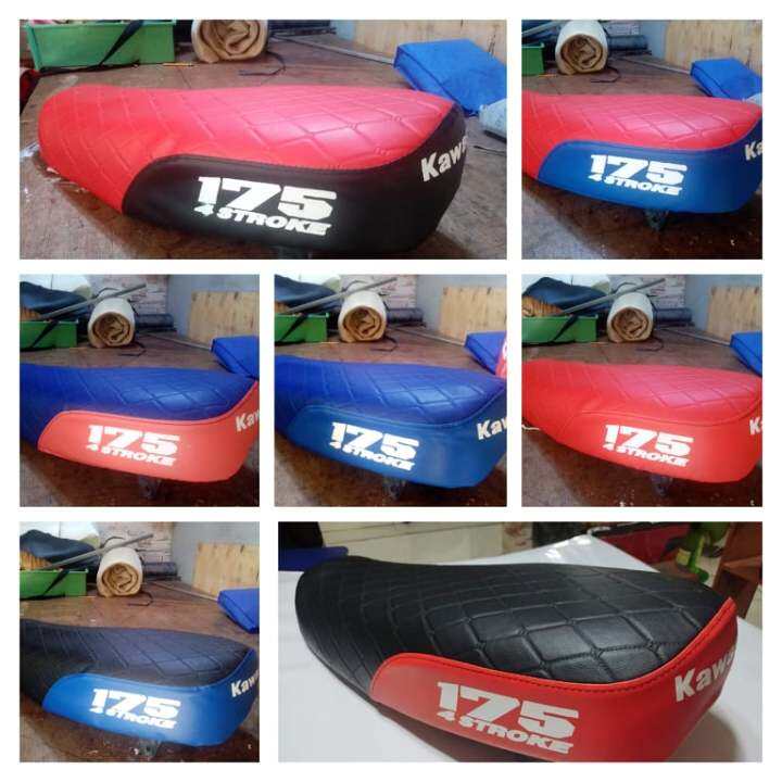 KAWASAKI BARAKO 175 SEAT COVER WITH EMBOSSED DIAGONAL DESIGN | Lazada PH