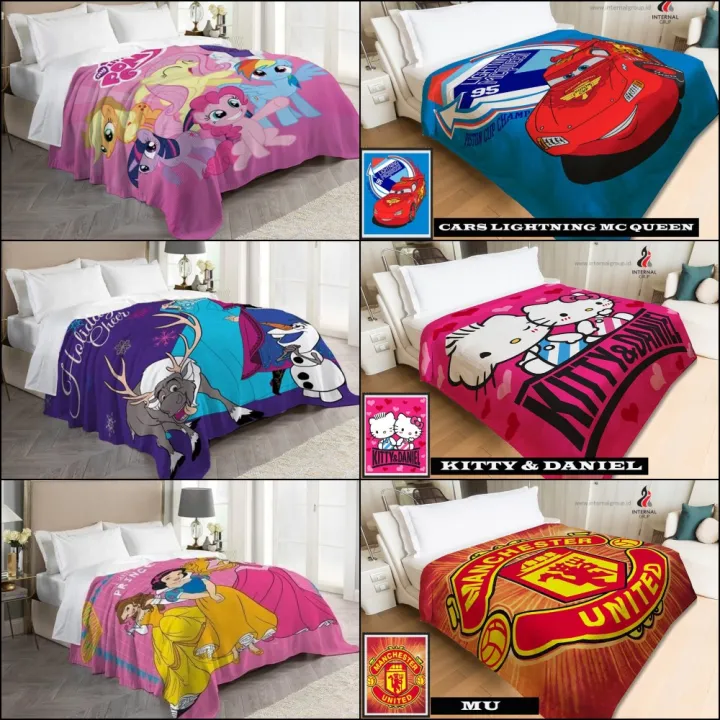 Selimut Karakter Anak Tebal | Lazada Indonesia