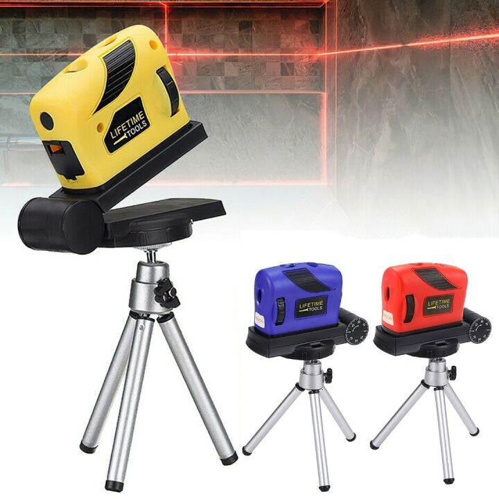 Laser Lazer Level Instrument 360 Degree Rotating Point/Line/Cross ...