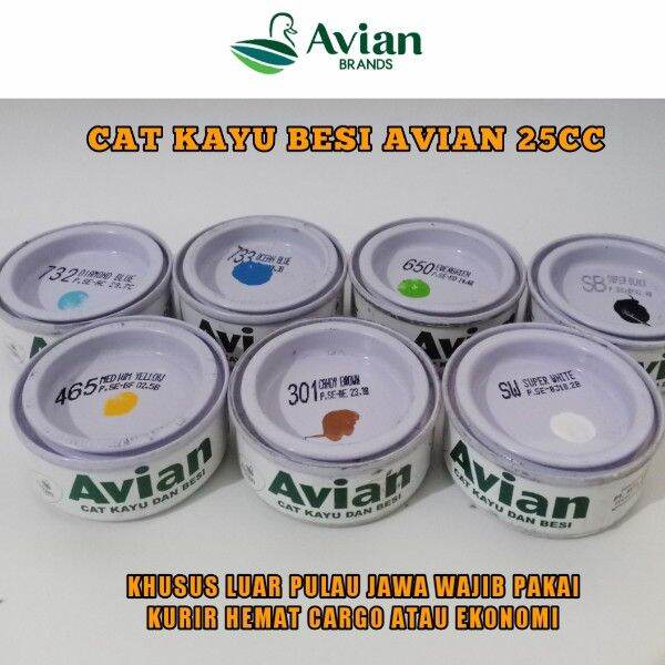Cat Besi Avian 25 cc /Cat Kayu /Cat Minyak /Cat Avian High Gloss ename ...