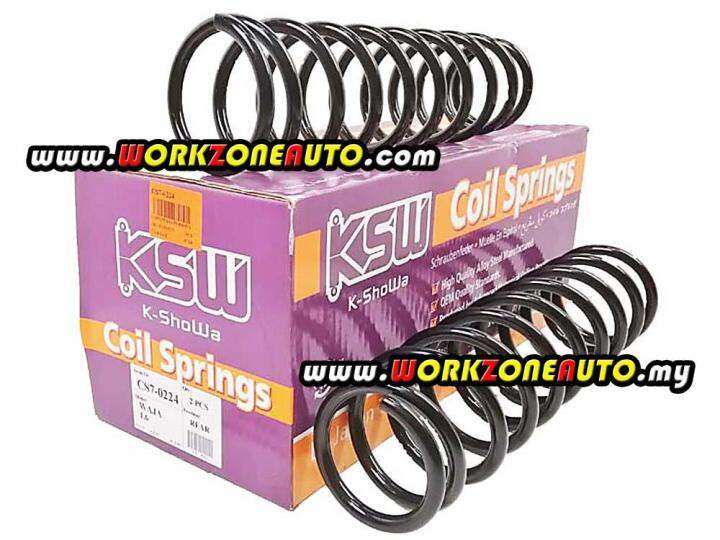 Proton Waja Persona Rear Heavy Duty Coil Spring Set KSW | Lazada
