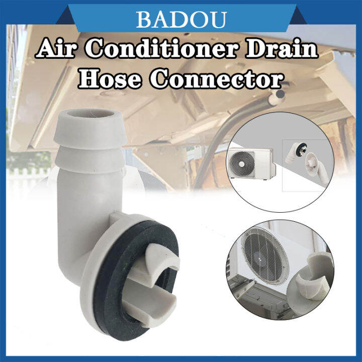 Air Conditioner AC Drain Hose Connector Plastic Elbow Fitting with ...