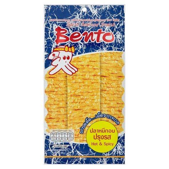 Bento (4g) Hot & Spicy Squid Mixed Surimi Seafood Snack Authentic Thai ...