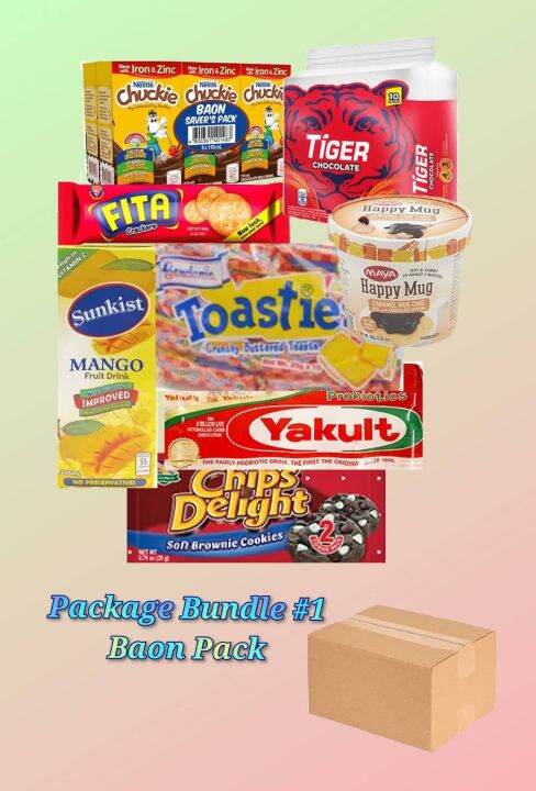 Groceries Package Bundle/Baon Pack Chocolate Drinks, Juice Drinks ...