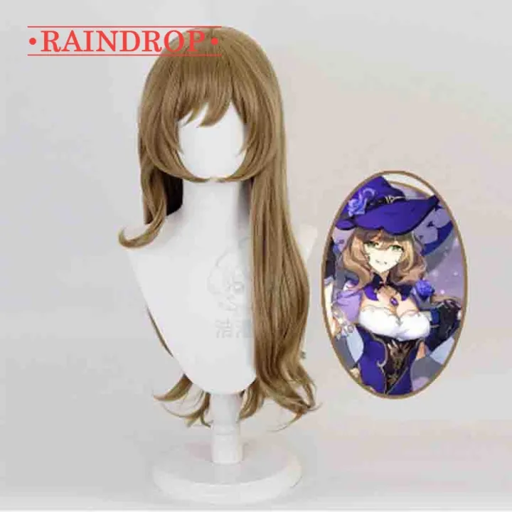 Genshin Impact Cosplay Wig Chongyun Ningguang Lisa Fischl Venti Xiao ...