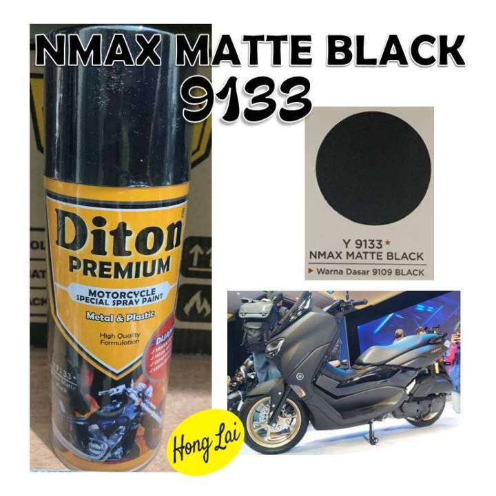 Cat Pilox Diton Premium Yamaha Nmax Matte Black Warna Hitam Doff Dop ...