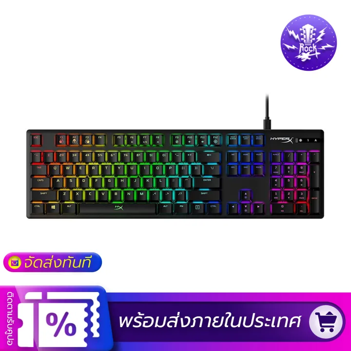 HyperX Alloy Origins (Red Switch) - GAMING KEYBOARD (HX-KB6RDX-US ...