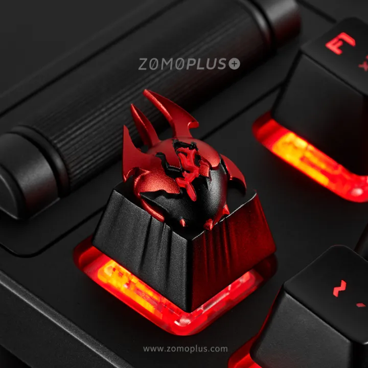 zomo dota dota2 Heart of Tarrasque Artisan Keycap CNC anodized aluminum ...