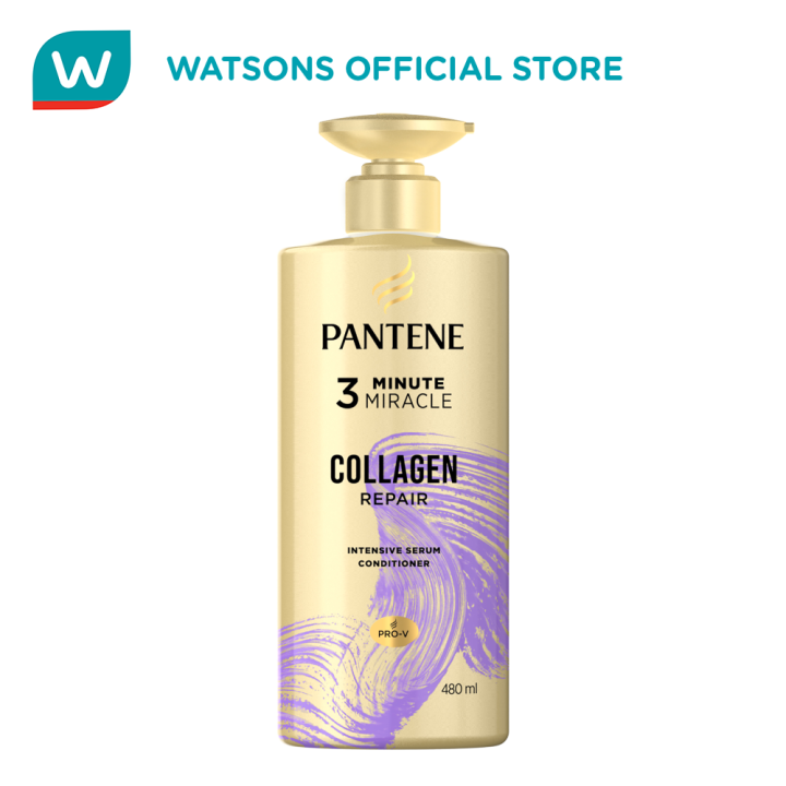 PANTENE Collagen Repair 3-Minute Miracle Conditioner 480ml | Lazada PH
