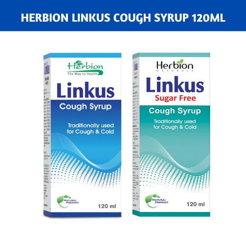 HERBION LINKUS COUGH SYRUP (NORMAL/SUGAR FREE) 120ML | Lazada