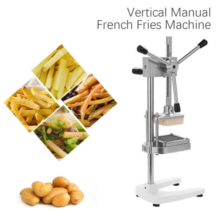 Vertical Manual French Fries Potato Strip Cutting Machine Potato ...