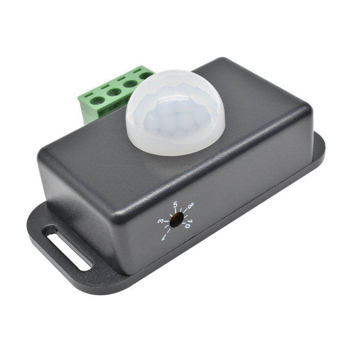 Pir 8 Dc 12v 24v 8a Automatic Infrared Motion Sensor Pir Switch For Led