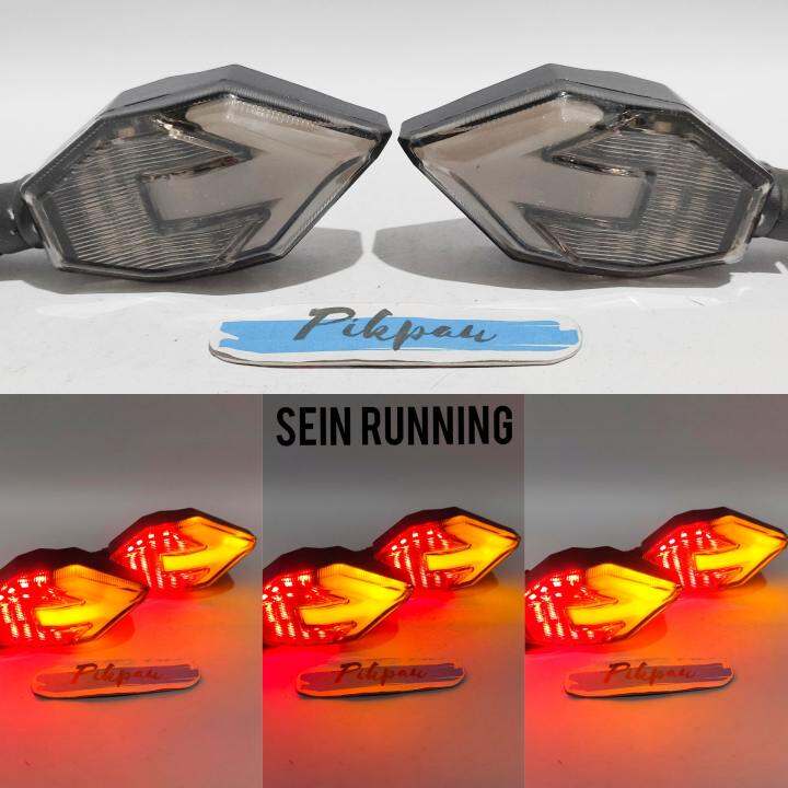 NEW Lampu Motor Sein Panah Untuk Universal Sen Running Model Panah ... NEW Lampu Motor Sein Panah Untuk Universal Sen Running Model Panah ...